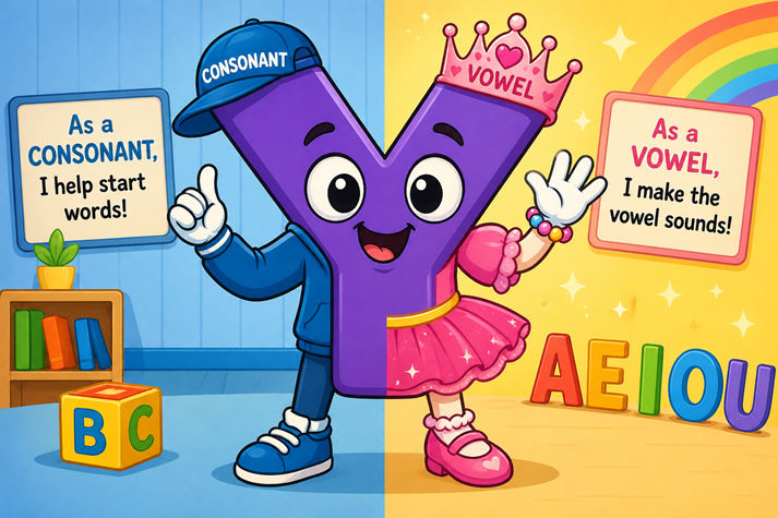 Y : The Sometimes Vowel Educational Resources K12 Learning, Grammar ...